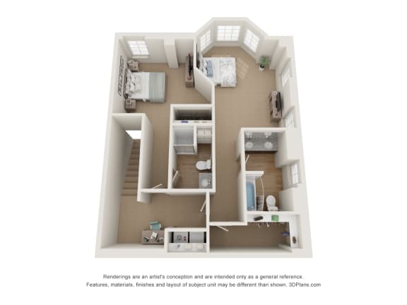 Floor Plans Of Highpoint On Columbus Commons In Columbus Oh